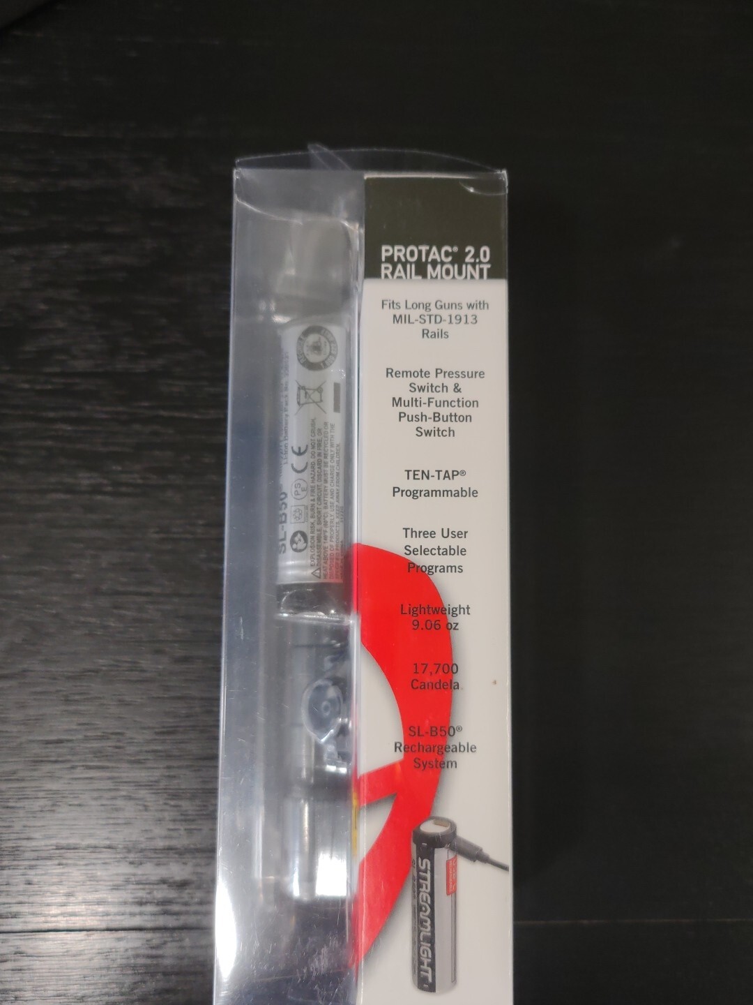 Streamlight Protac 2.0 Weapon Light - Black (89009) for sale online | eBay