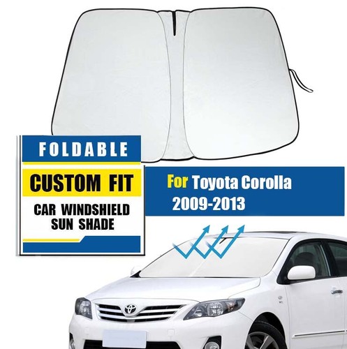 Custom For Toyota Corolla 2009-2013 Front Car Windshield Sun Shade ...