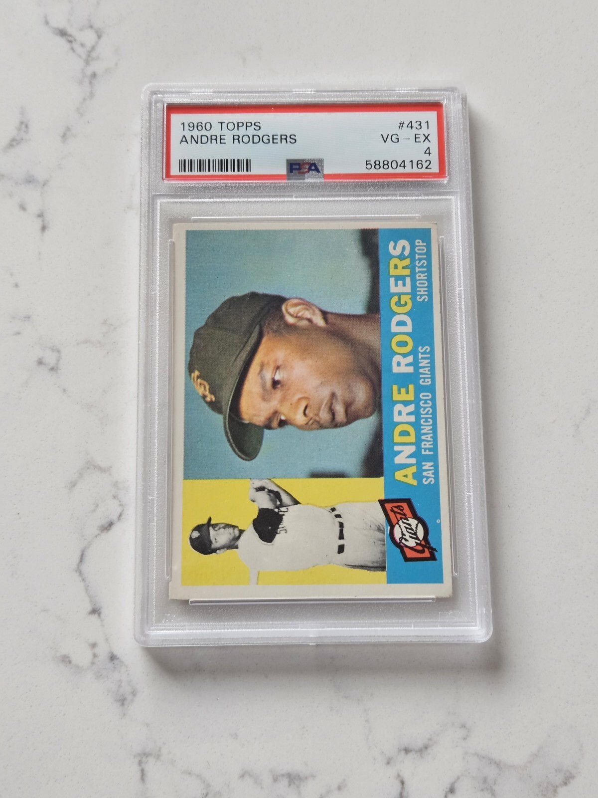 1960 Topps - Gray Back #431 Andre Rodgers for sale online | eBay