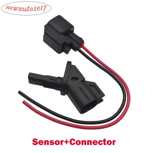Front LH / RH ABS Wheel Speed Sensor w/ Pigtail Connector For Mazda 5 ...