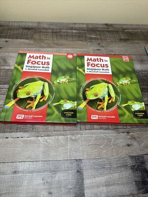 Math in Focus Singapore Math Grade 2 (2A and 2B) Student Textbook Set ...