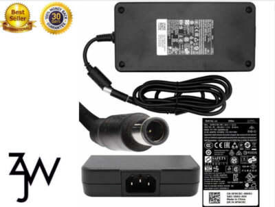 Dell 240W 19.5v 12.3a Precision Alienware AC Adapter 17 R3 R4 R5 laptop ...
