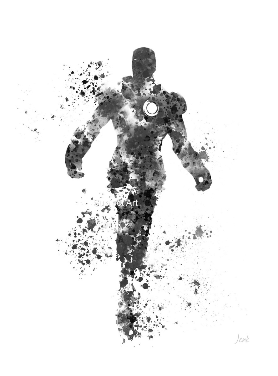 Black And White Iron Man Outline Pin Em Bobby Boelter