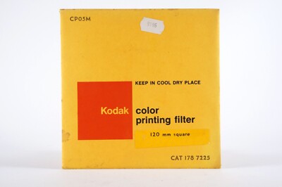 KODAK CP05M 120mm Square Colour Printing Filter | eBay Australia