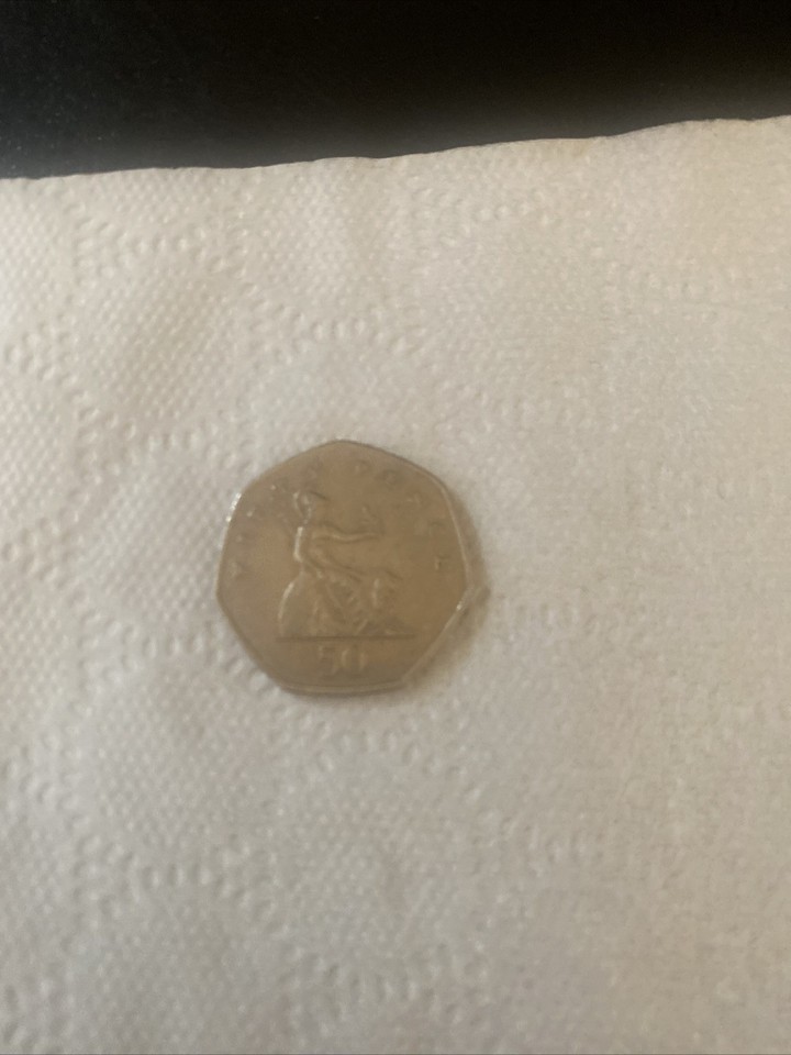 Elizabeth II 50p Fifty Pence Coin 1998-2013 ( ELIZABETH.II.D.G.REG.F.D ...