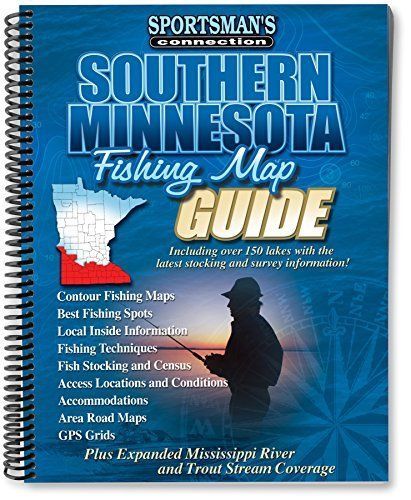 Southern Minnesota Fishing Map Guide: Lake Maps and Fishing Information ...