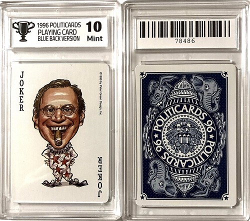 David Letterman Top 10 Blue Card