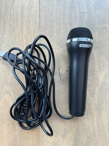 Konami Logitech Wired Microphone Model No E-UR20 for Wii, Xbox 360, PS3 ...
