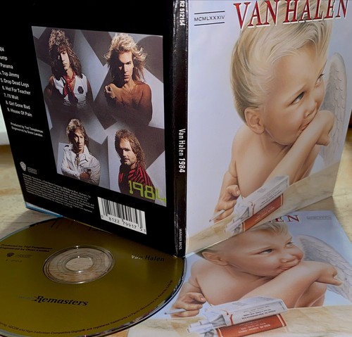 Van Halen 1984 HDCD Mini Lp Cd w Gatefold Rare Walmart Exclusive David ...