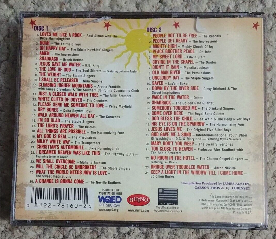 WQED / RHINO Pittsburghs Soul Anthology by Various Artists 2-CDs 2002 ...