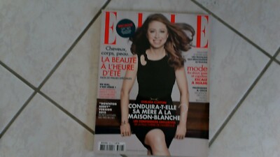 avril 2015-special-CHELSEA CLINTON-revue-ELLE french MAGAZINE N°3618 ...