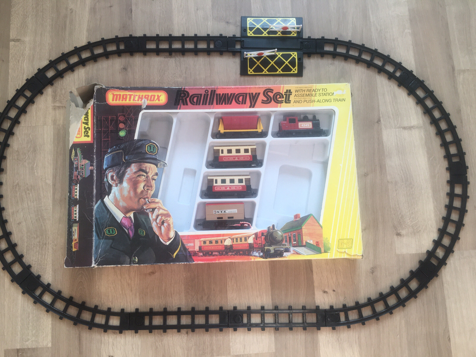 Matchbox Railway Set G2 Eisenbahn Zug + SCHIENEN IN OVP Lesney ...