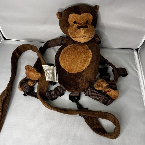 Goldbug Brown Monkey Child Toddler Safety Harness & Leash Backpack | eBay