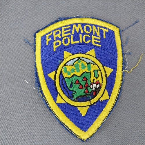 Fremont California CA Police Department 5" Patch | eBay