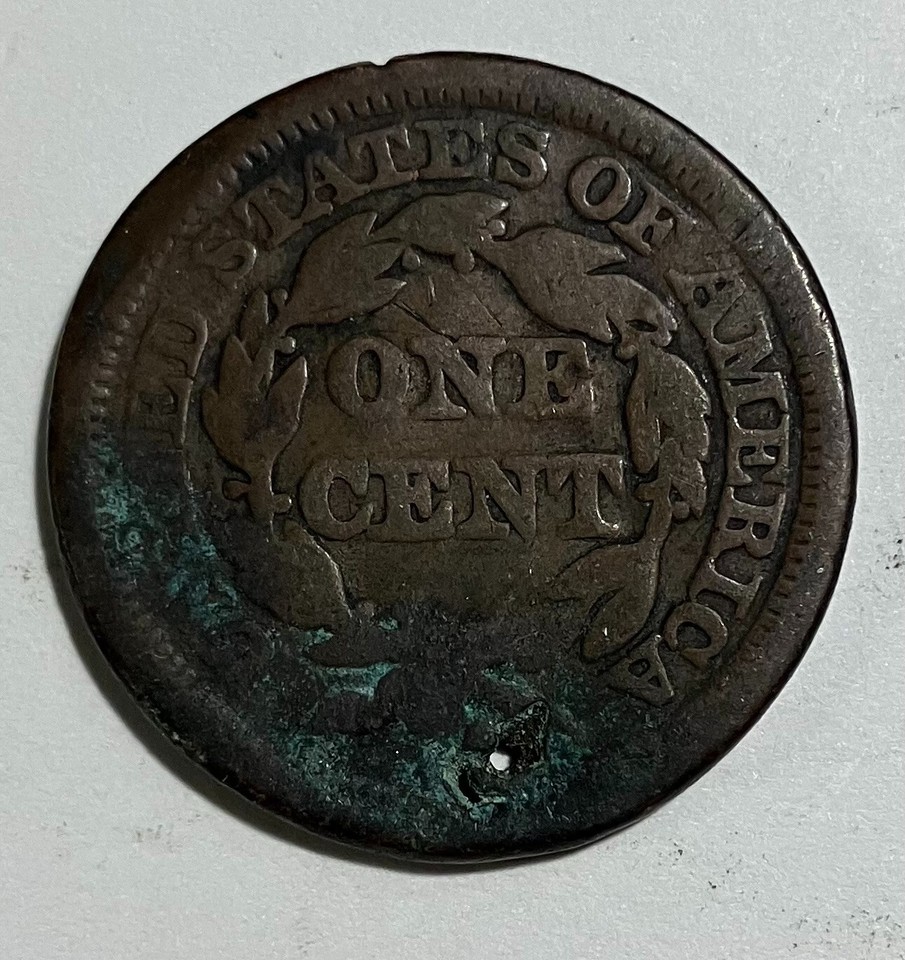 1848 U.S. Coronet One Cent Large Penny | eBay