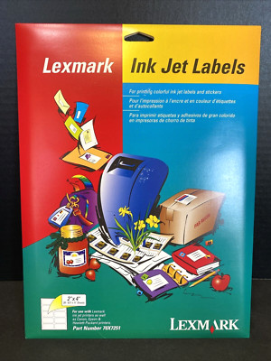 ADDRESS SHIPPING LABELS 2x4 200 ct INK JET Lexmark Canon HP Epson ...