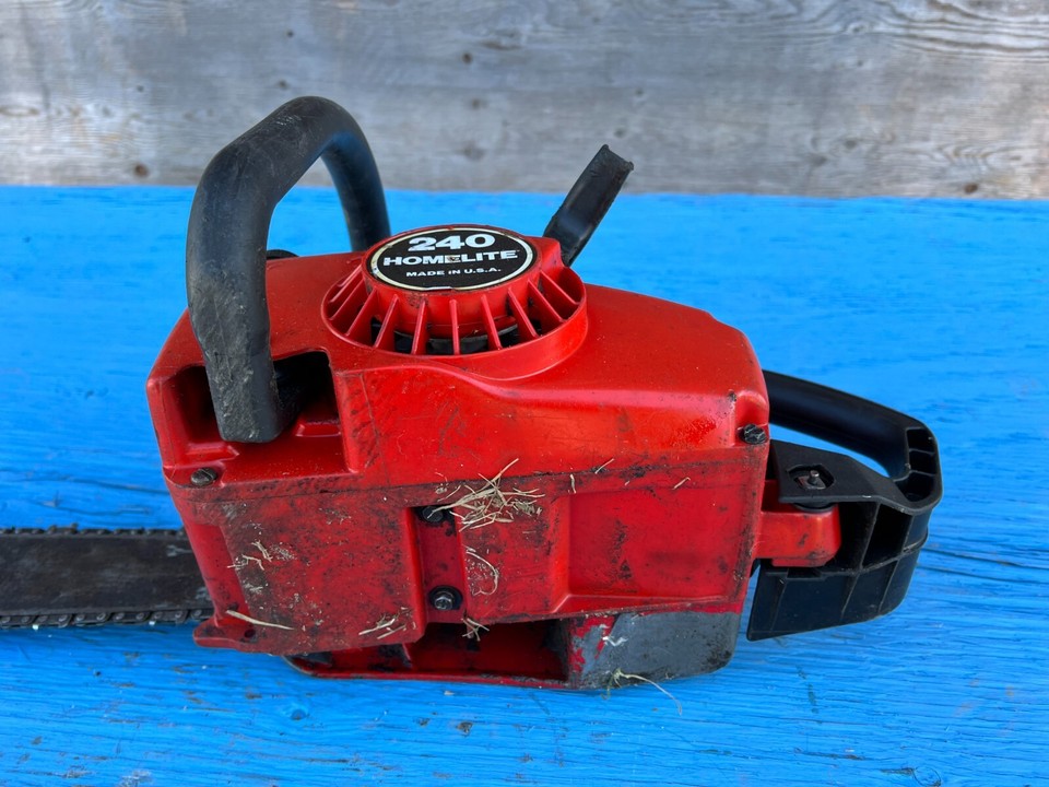 HOMELITE 240 Chain Saw with 16" Bar Chainsaw | eBay