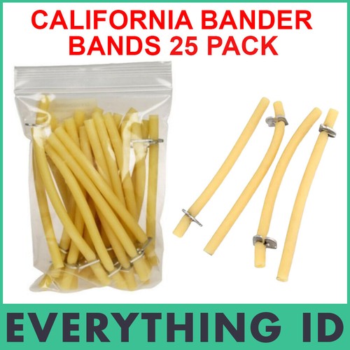 CALIFORNIA BANDER CASTRATOR ELASTIC BANDS CASTRATE BULLS CATTLE COW ...