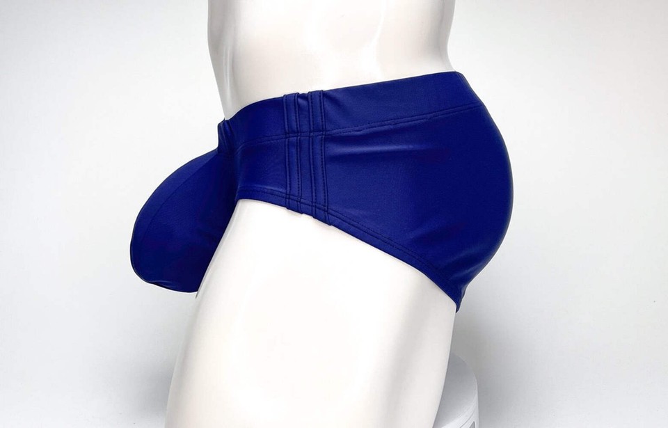 WildmanT Big Boy Pouch Swim Brief Navy | eBay