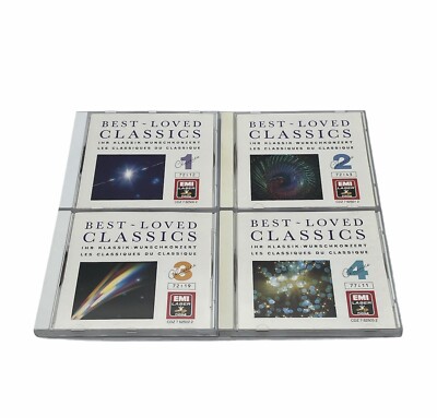 Best-Loved Classics, Vol. 1-2-3-4 (CD, EMI) Bach, Handel Mozart Hyden ...