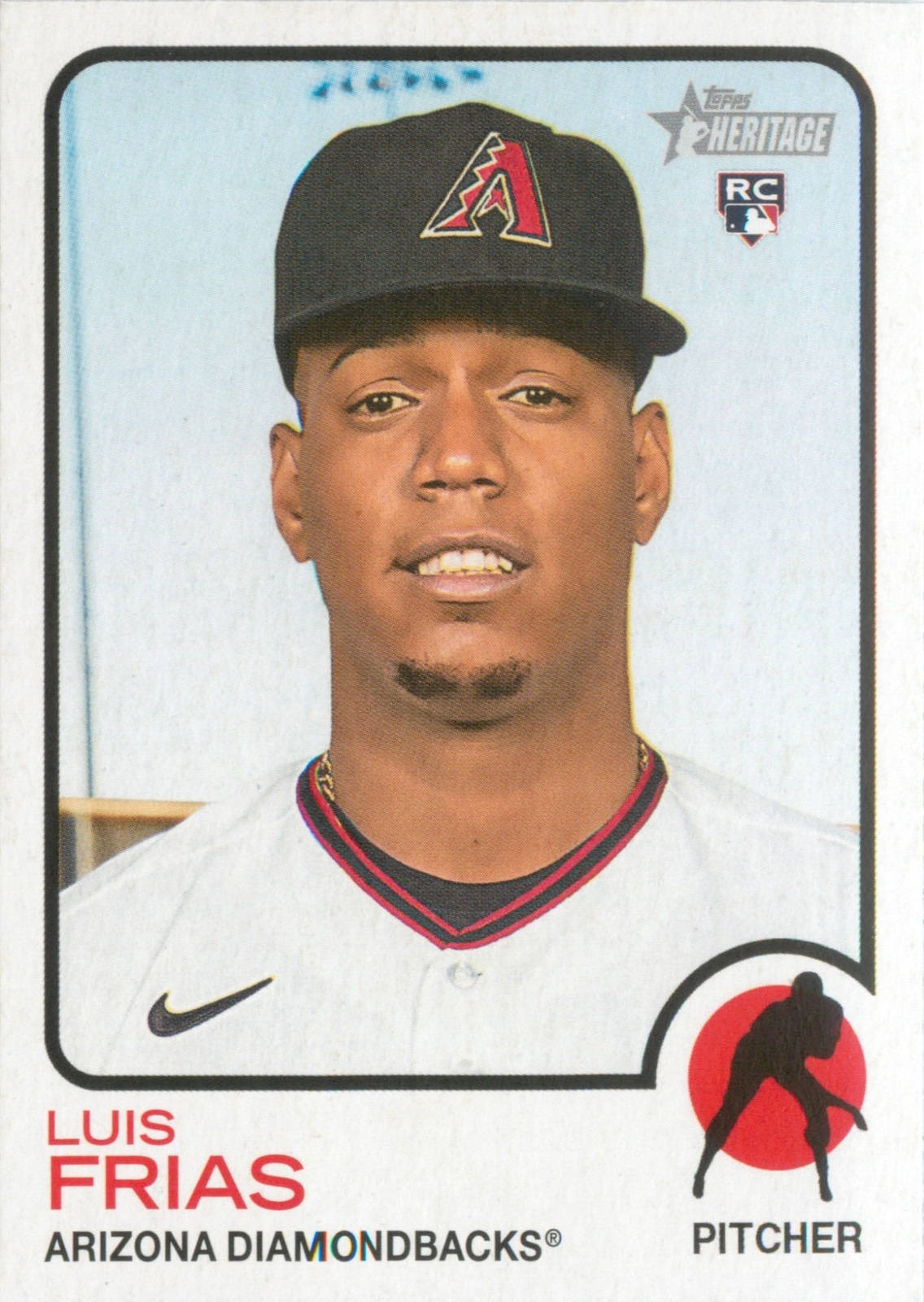 Luis Frias RC 2022 Topps Heritage Baseball Rookie Card #175 Arizona Diamondbacks | eBay