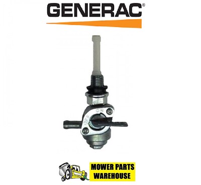 NEW GENUINE OEM GENERAC GAS FUEL SHUT OFF VALVE PETCOCK 0H3384 NEW IN ...
