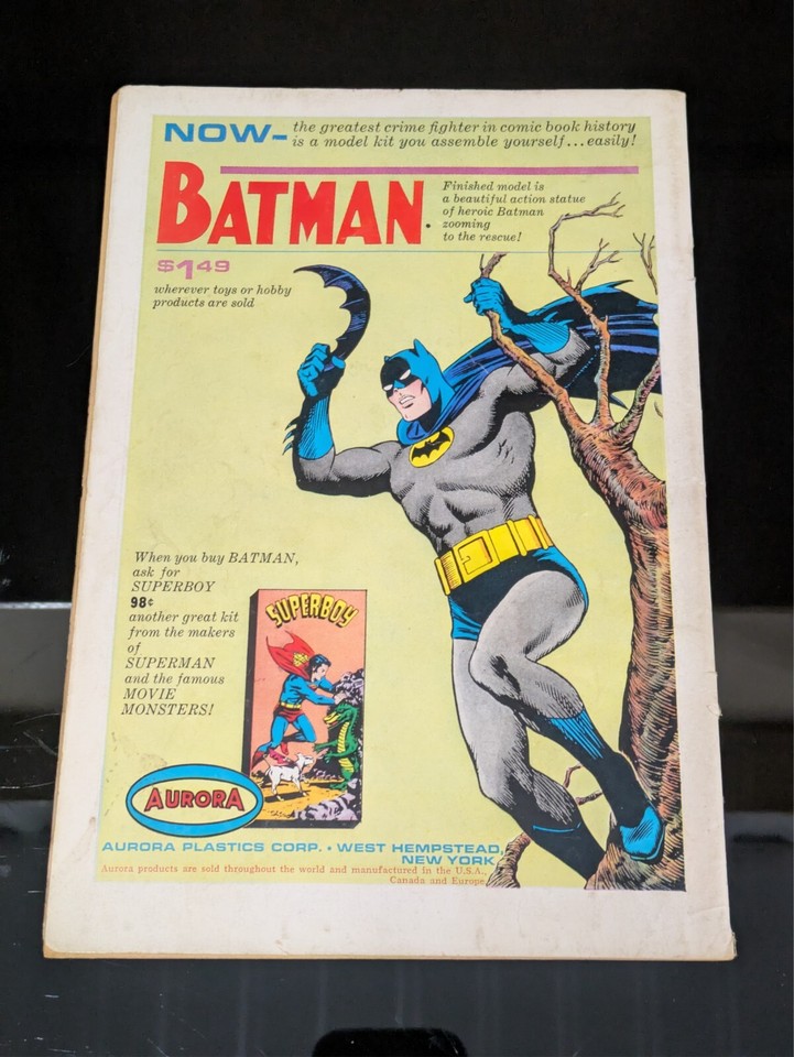 Batman #171 Key 1st Silver Age Riddler DC Comics 1965 Low-To-Mid Grade ...