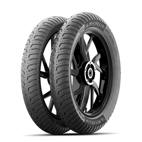 Michelin 2.25-17 38P Reinf Tubed City Extra Motorcycle/Scooter Tyre 2 ...