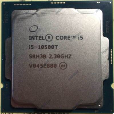 Intel Core i5-10500T 2.3-3.8GHz 6-core LGA1200 12MB SRH3B CPU Desktop ...