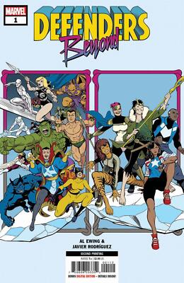 Defenders Beyond #1 (of 5) 2nd Ptg Rodriguez Var Marvel Prh Comic Book ...