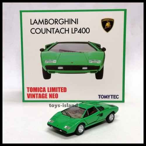 Tomica Limited Vintage NEO TLV Lamborghini Countach LP400 Green 1/64 ...