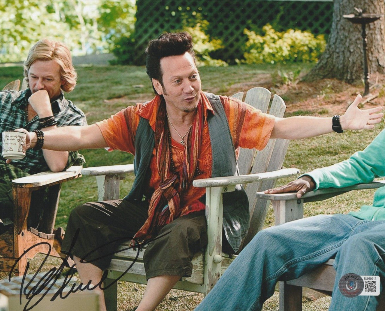 Rob Schneider Autographed 8x10 Comedian Actor Funny Beckett E789