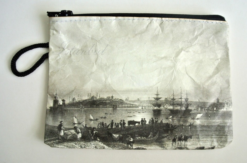 Ancient Istanbul Zippered Paper Envelop Bags - Stylish and Sustainable ...