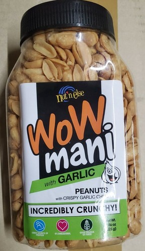Wow Mani with Garlic Peanuts with Crispy Garlic Chips | eBay
