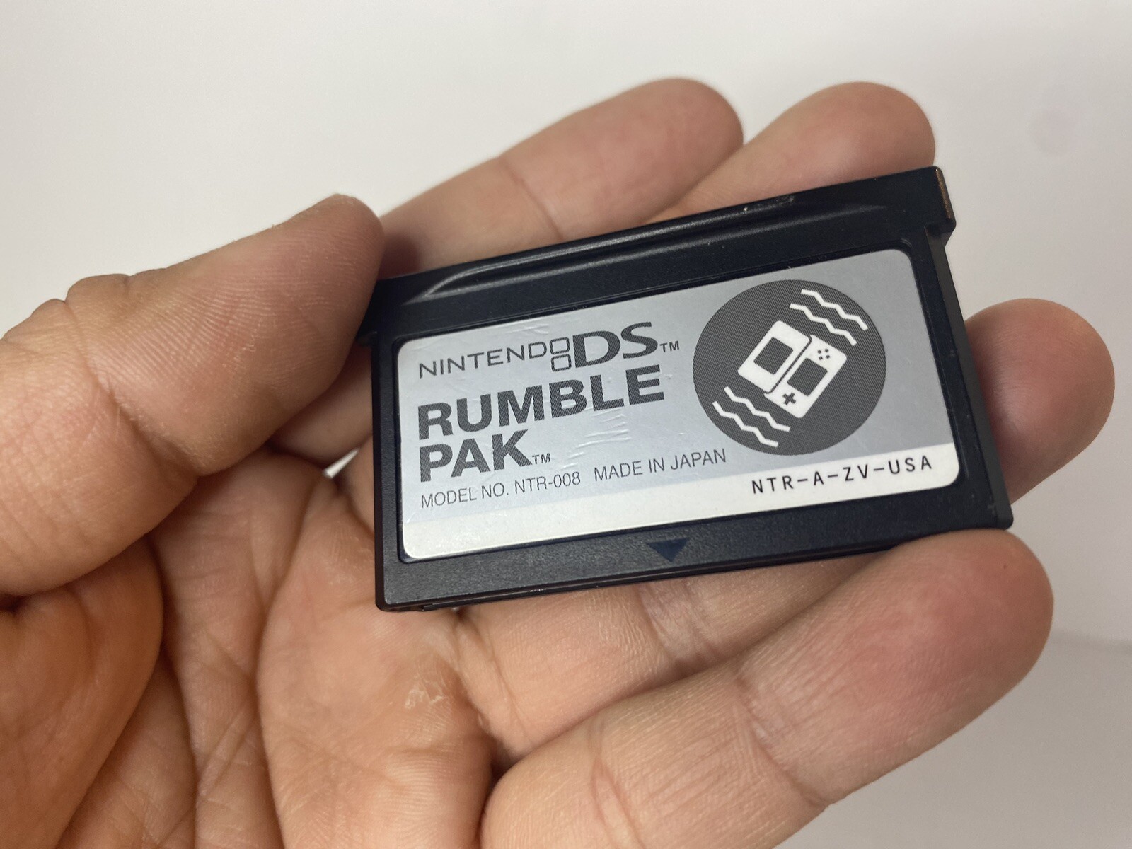 Nintendo DS Rumble Pak NTR-008 Game Boy Advance Cartridge Tested ...