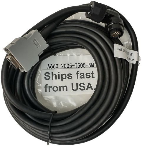 A660-2005-T505 5M 5 Meter, Servo Motor Encoding Cable for FANUC | eBay