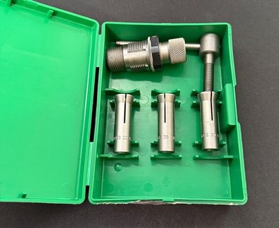 RCBS BULLET PULLER 9440 With .22 cal, .30 cal and .35 (9mm) cal collets ...