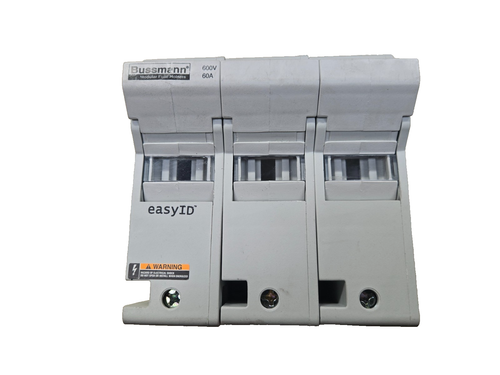 Bussmann CH60J3 Fuse Holder, 60A, 3Pole, 600VAC | eBay