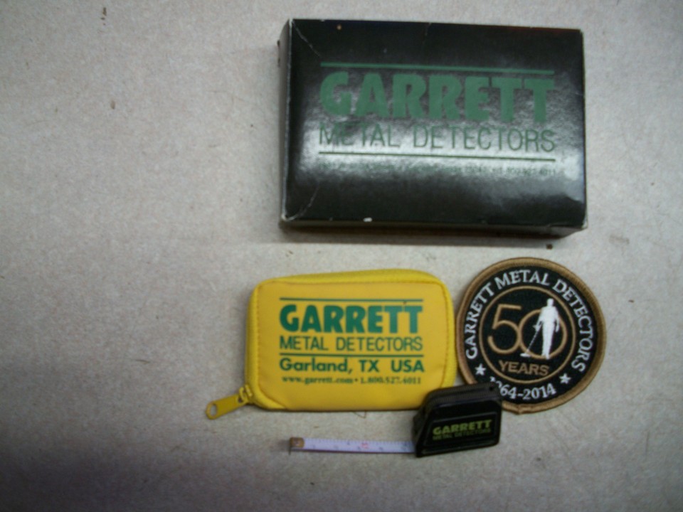 Garrett Metal Detectors Lot , LCD Clock Radio w/Alarm, Sewing Kit, 50 ...