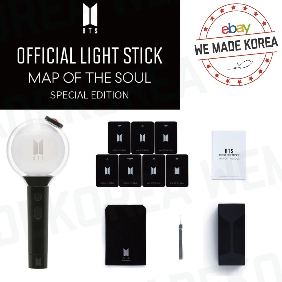 BTS Official ARMY Bomb Light Stick Special Edition: Map Of, 43% OFF