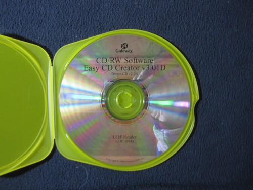 CD/RW Software Easy CD Creator v.3.01D [CD] Gateway UDF Reader | eBay
