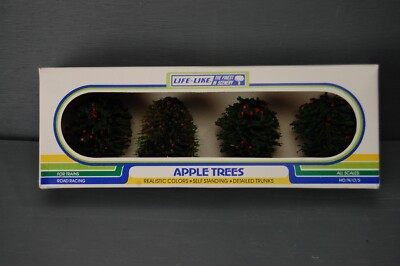 Life-Like HO Scale Apple Trees | eBay