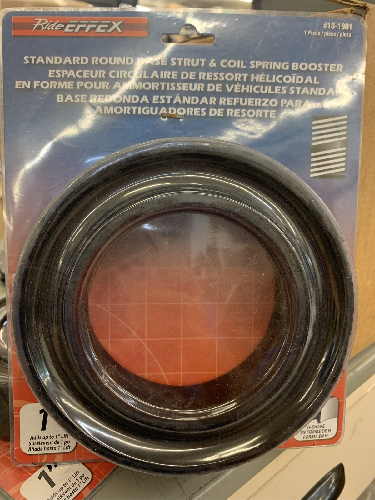 Strut & Coil Spring Booster 1” Ride EFFEX U-Shape Round Base 18-1901 ...