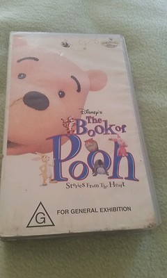 THE BOOK OF POOH STORIES FROM THE HEART - DISNEY VHS VIDEO | eBay