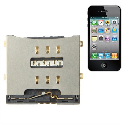 Connecteur Sim Pour Iphone 4 - 4S Et Lecteur Sim 8058697977626 | eBay
