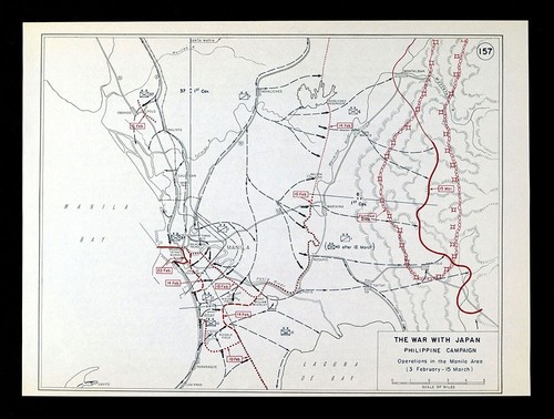 WWII Map 157 Japan Destruction of Cities Tokyo Yokohama Osaka Kobe ...