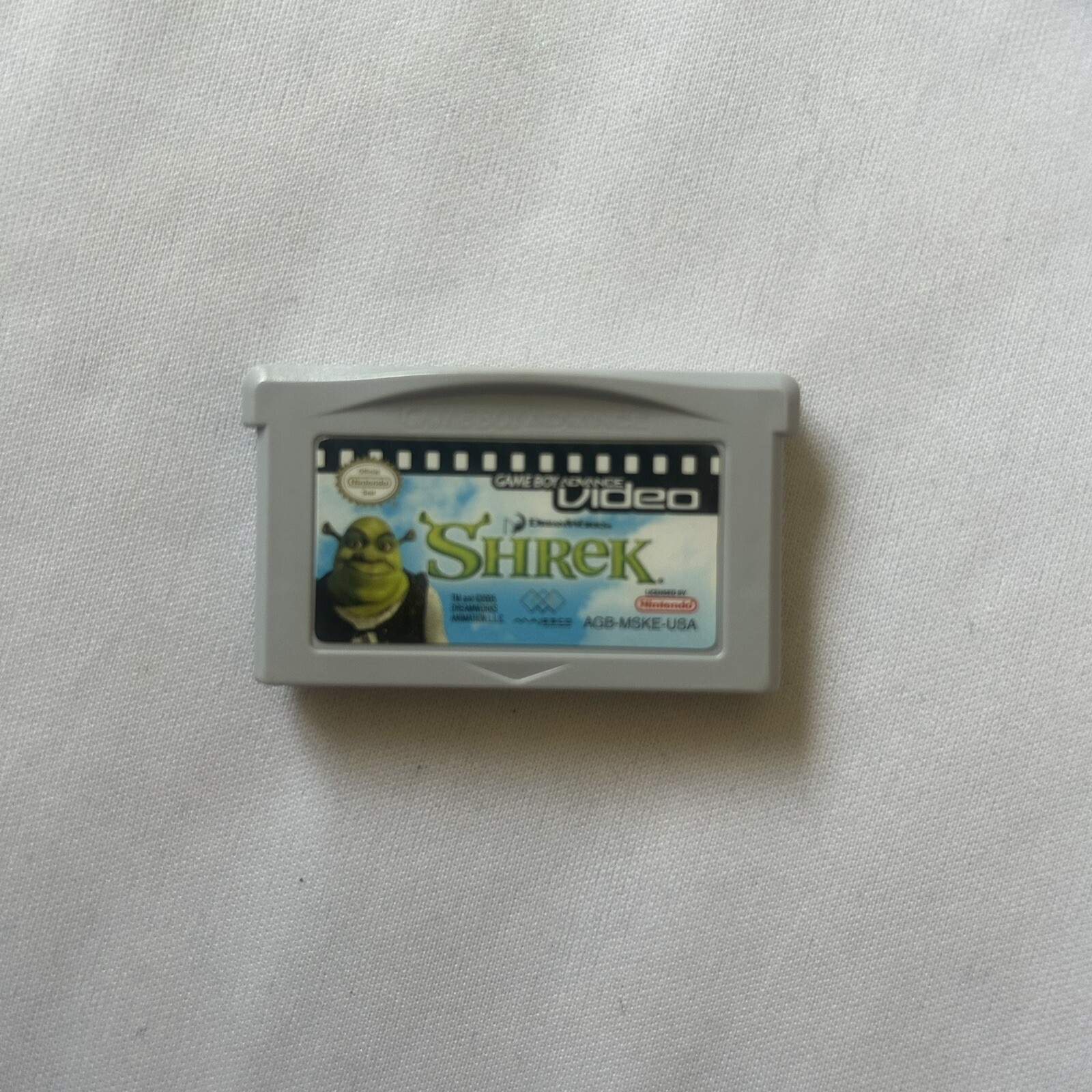 Shrek Game Boy Advance Video Authentic Nintendo GBA Shrek 1 Movie ...
