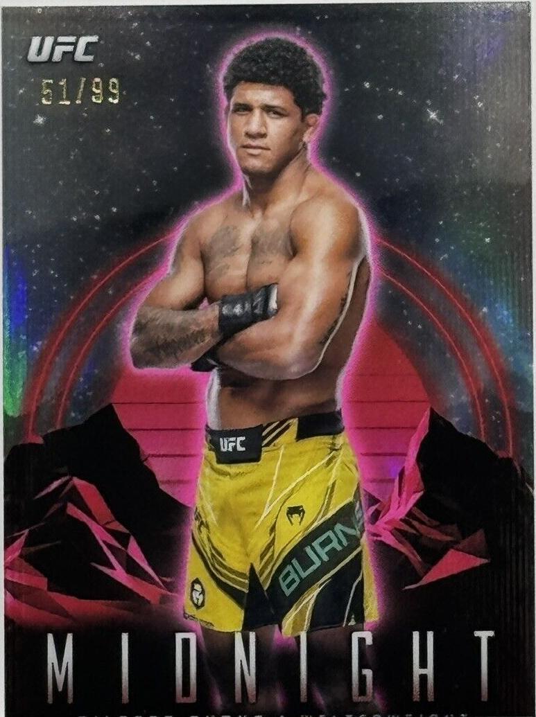 2024 Topps Midnight UFC - Gilbert Burns #38 Twilight /99 for sale ...