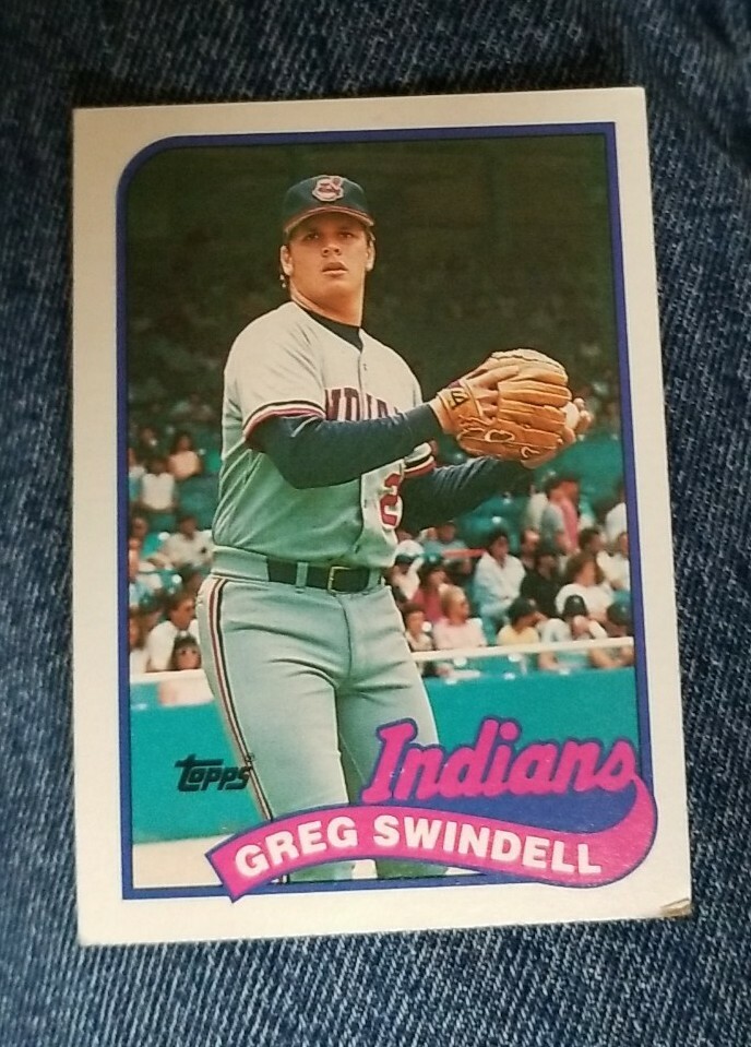 1989 Topps Cleveland Indians Baseball Card #315 Greg Swindell | eBay