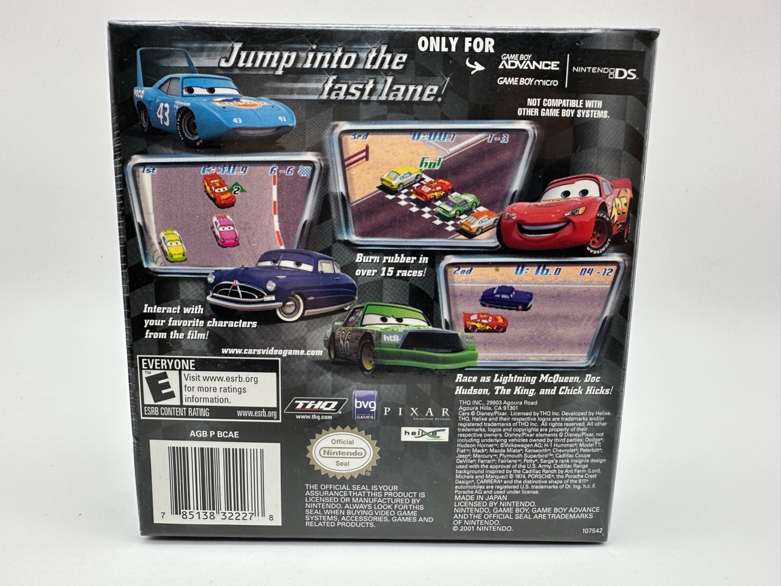 Cars (Nintendo Game Boy Advance, 2006) for sale online | eBay